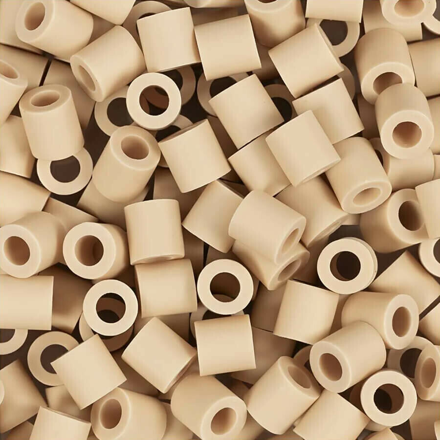 BioBeads bio-strijkkralen | 1000 stuks | Crème | Medium | Bekius ...